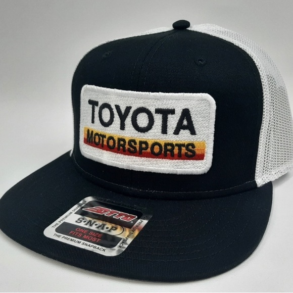 Accessories | Retro Jdm Toyota Motorsports Embroidered Patch Flat Bill ...